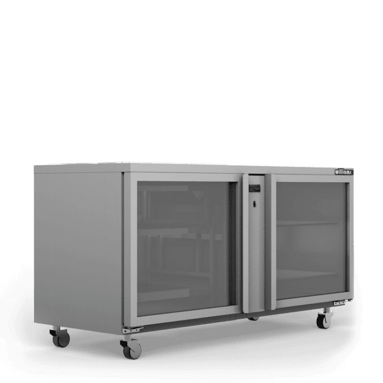 Williams Glass Chiller - Two Door Remote Spring Loaded Glass Chiller ...