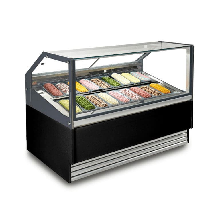 Bonvue Gelato / Ice Cream Display Showcase 18 Pan | Commercial Kitchen ...