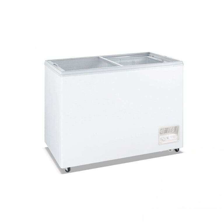 Heavy Duty Chest Freezer With Glass Sliding Lids - WD-200F | Commercial ...